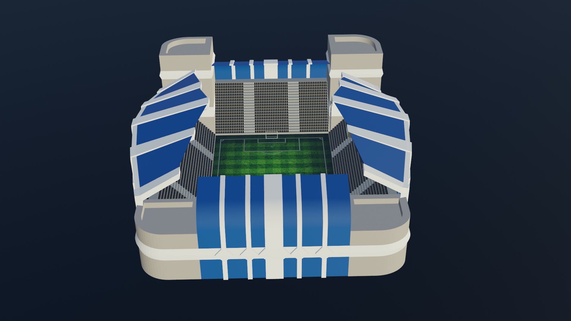 Football Stadium - Chelsea 3D - TurboSquid 1882251