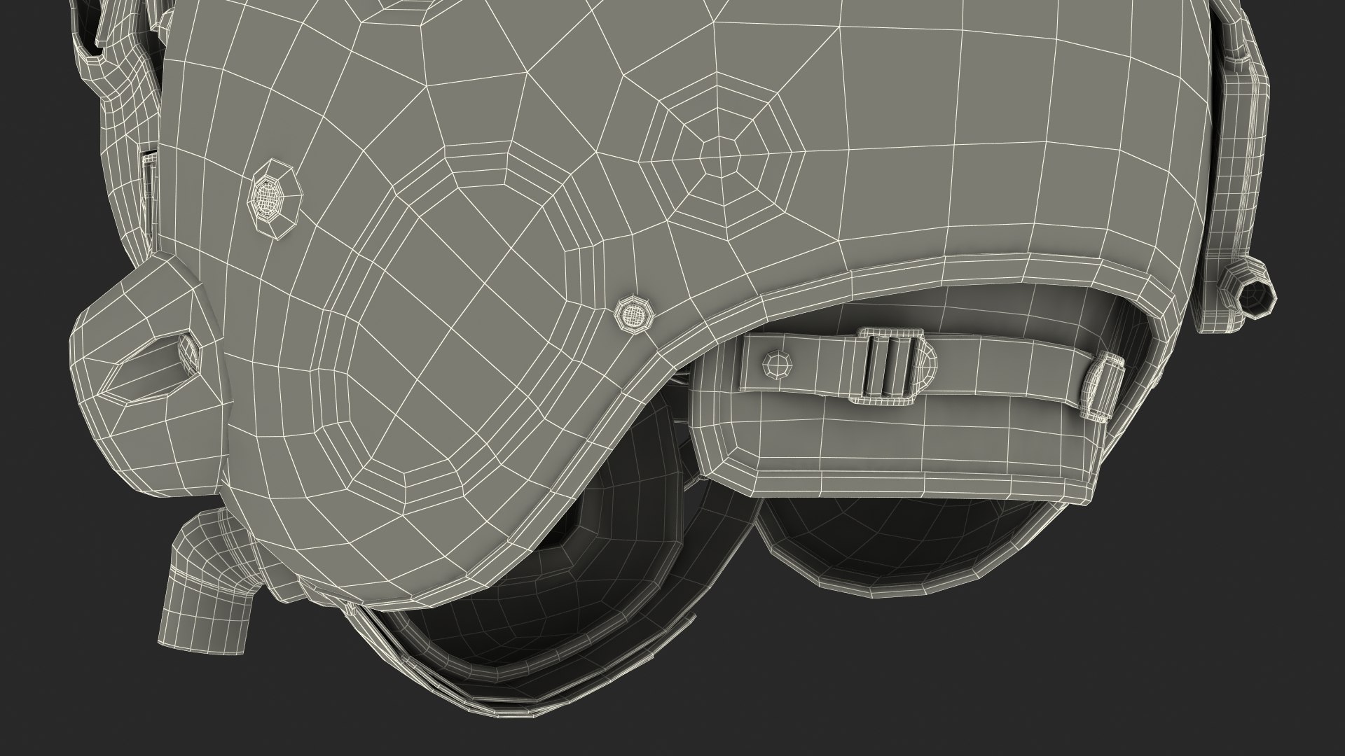 Fighter Pilot Helmet 3D Model - TurboSquid 2378842