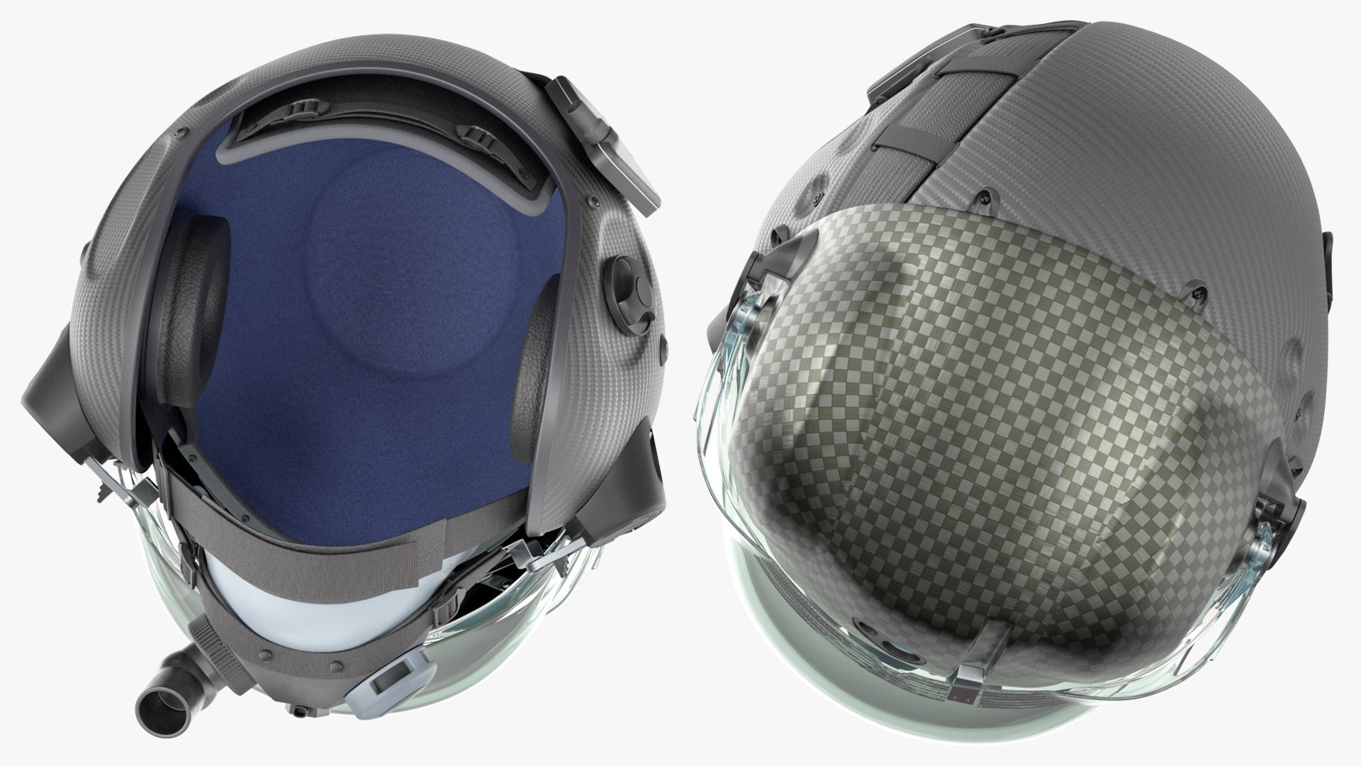 Fighter Pilot Helmet 3D Model - TurboSquid 2378842