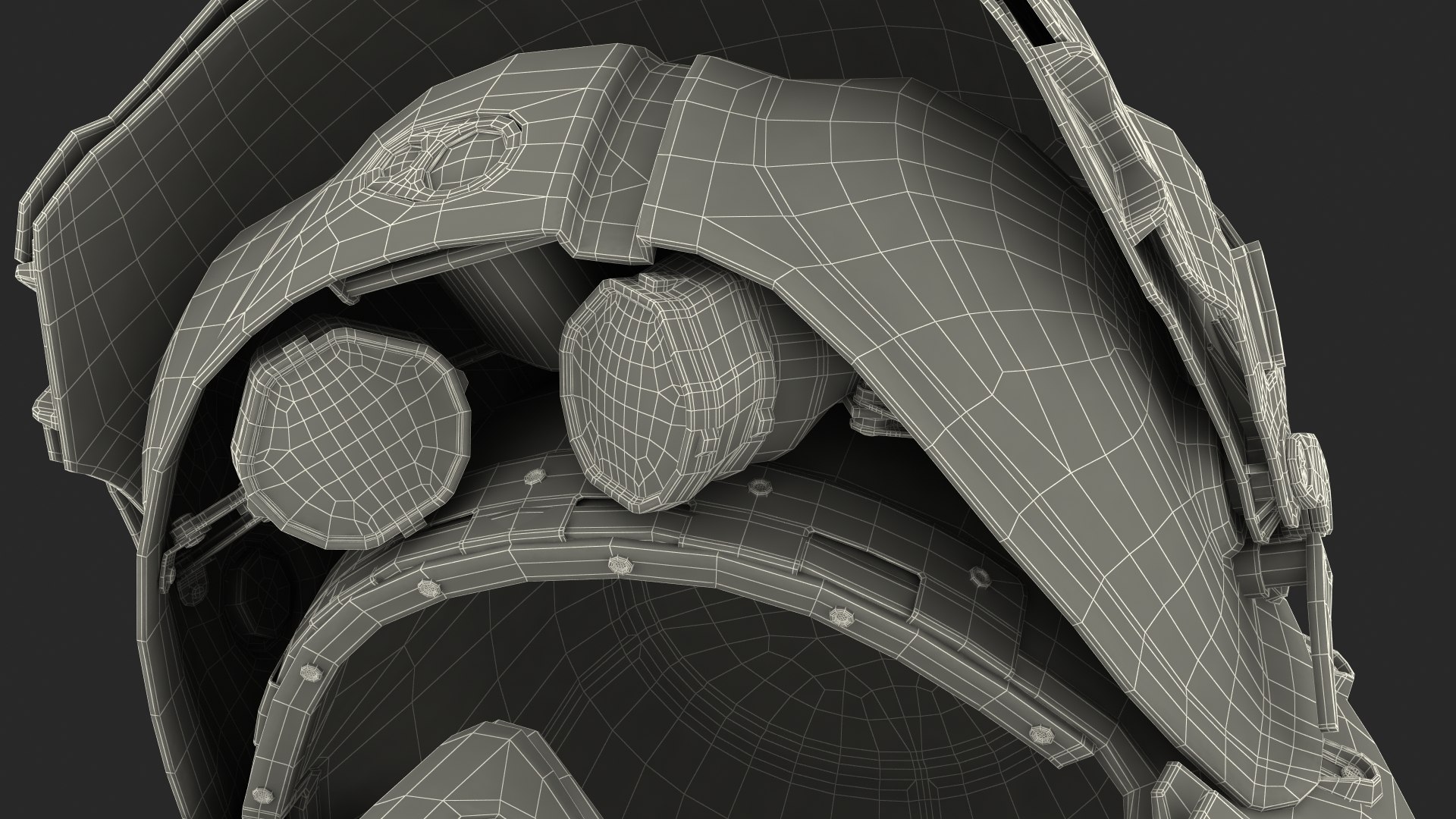 Fighter Pilot Helmet 3D Model - TurboSquid 2378842