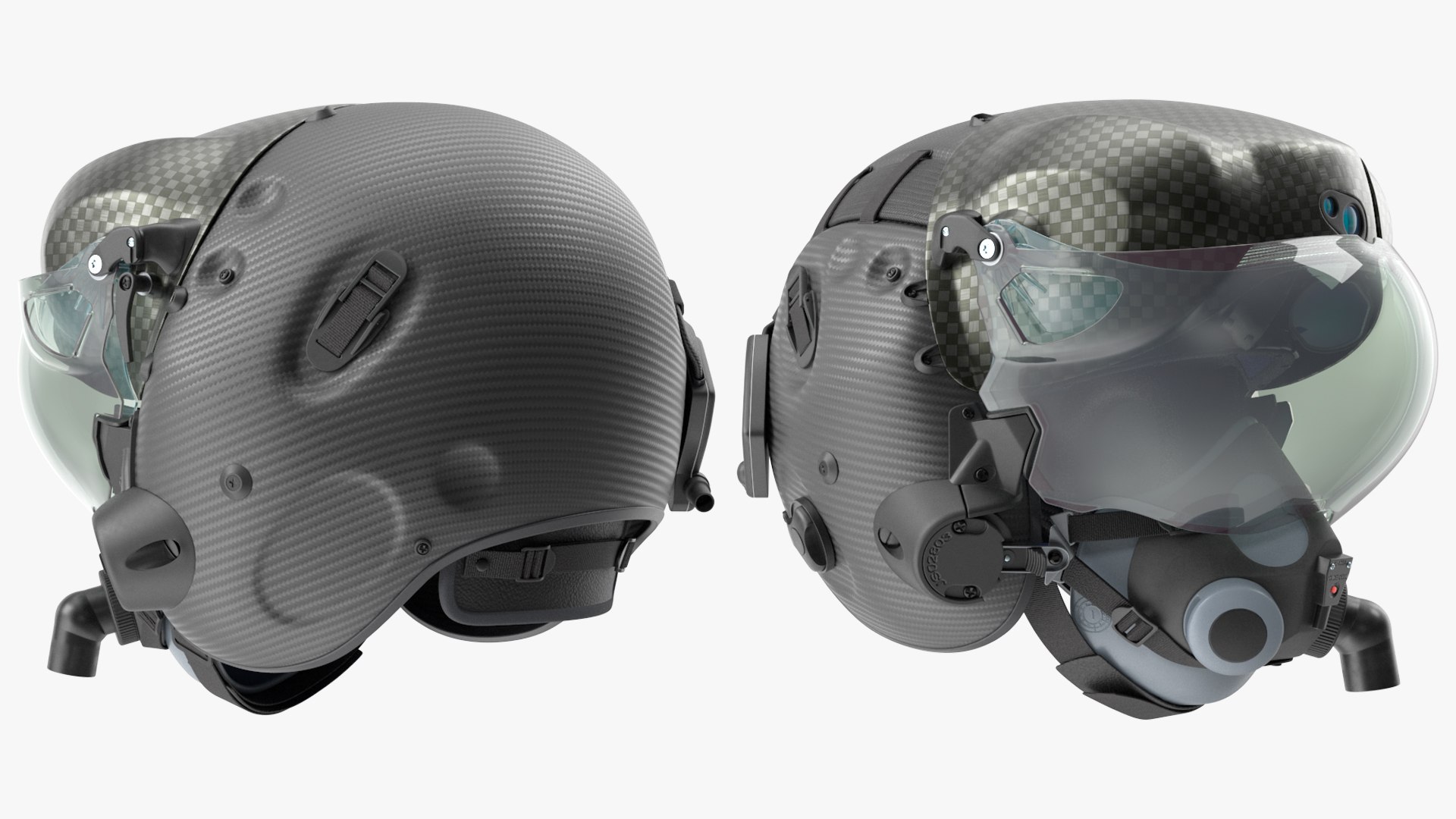 Fighter Pilot Helmet 3D Model - TurboSquid 2378842