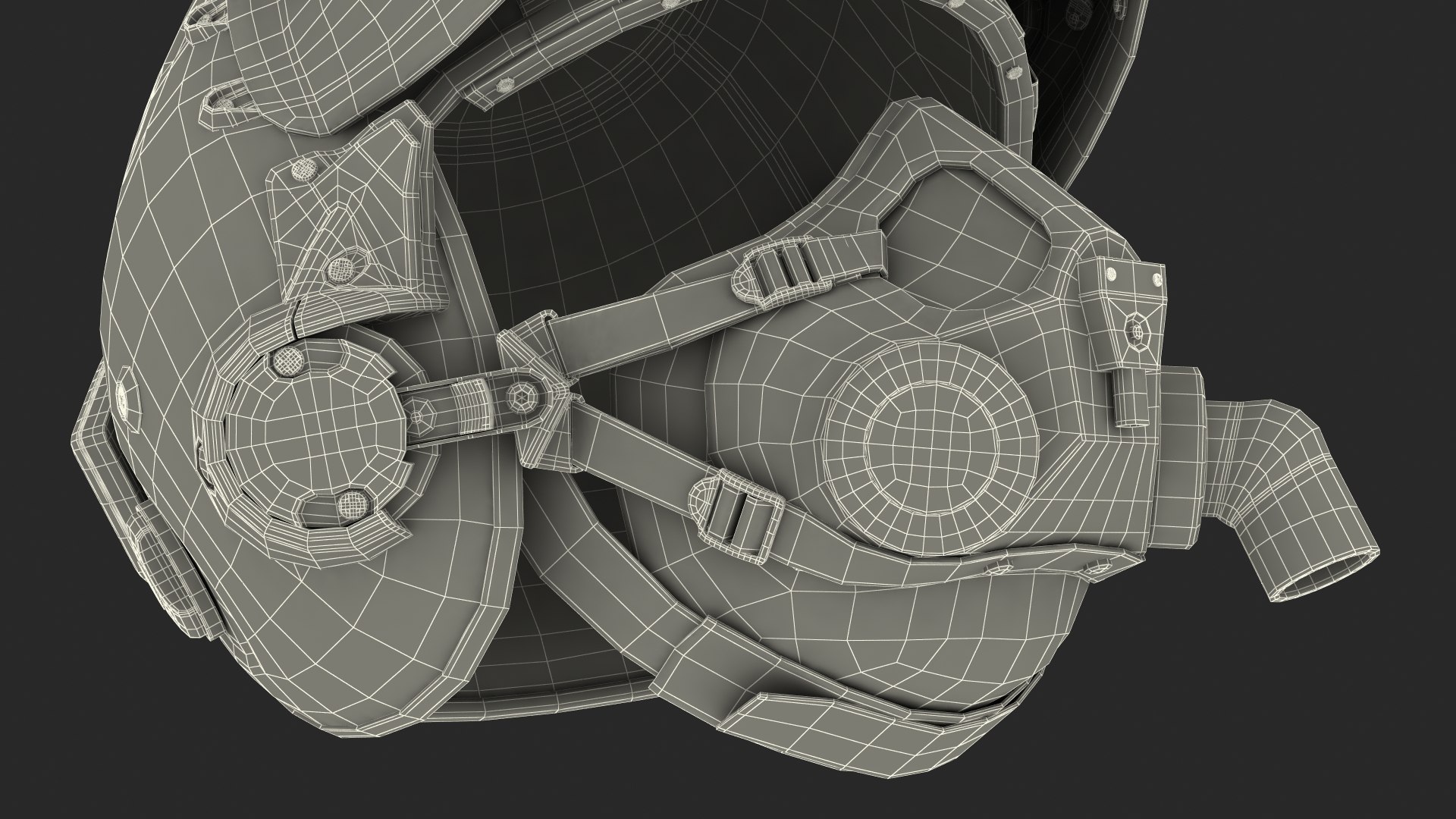 Fighter Pilot Helmet 3D Model - TurboSquid 2378842