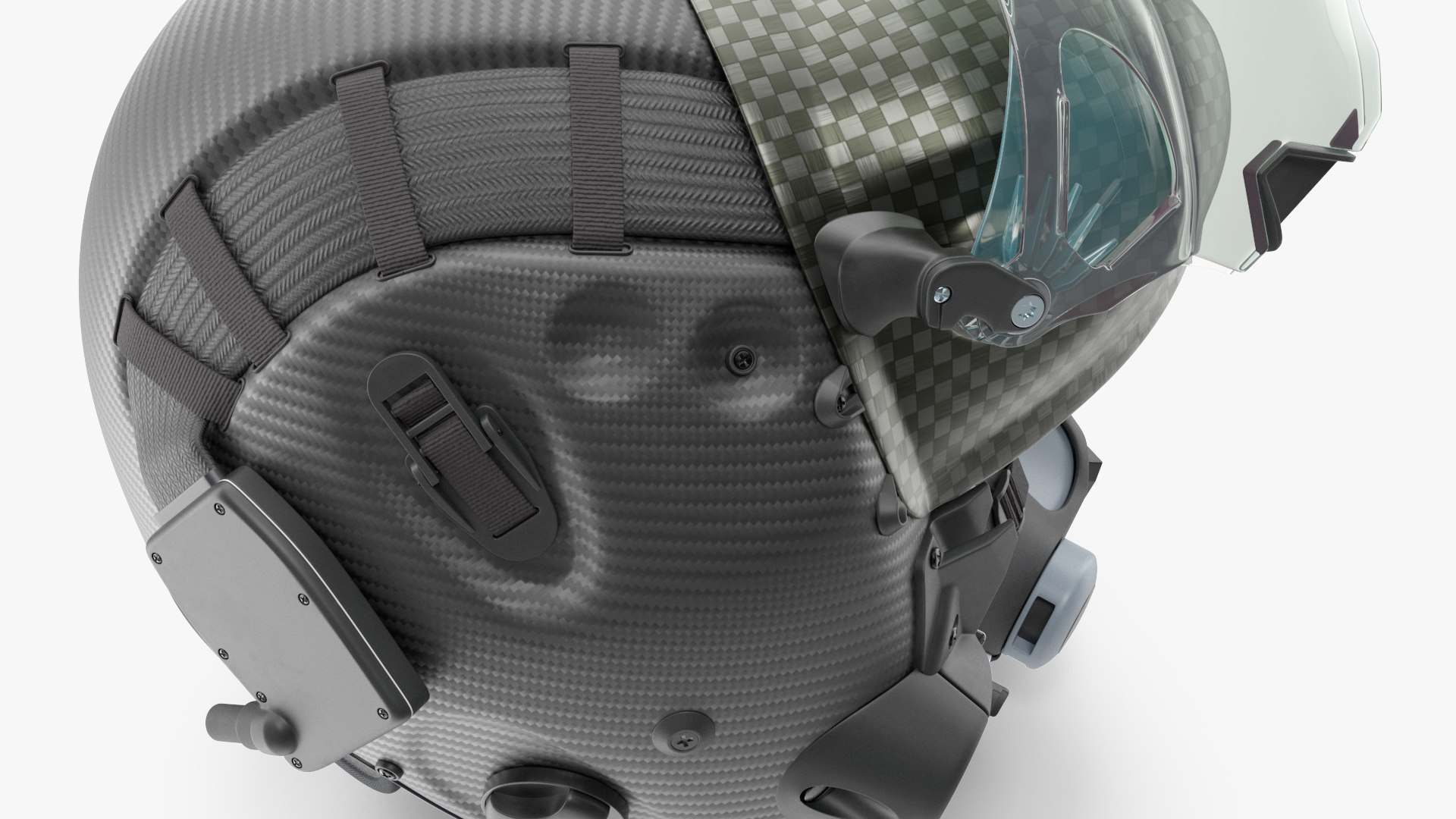 Fighter Pilot Helmet 3D Model - TurboSquid 2378842