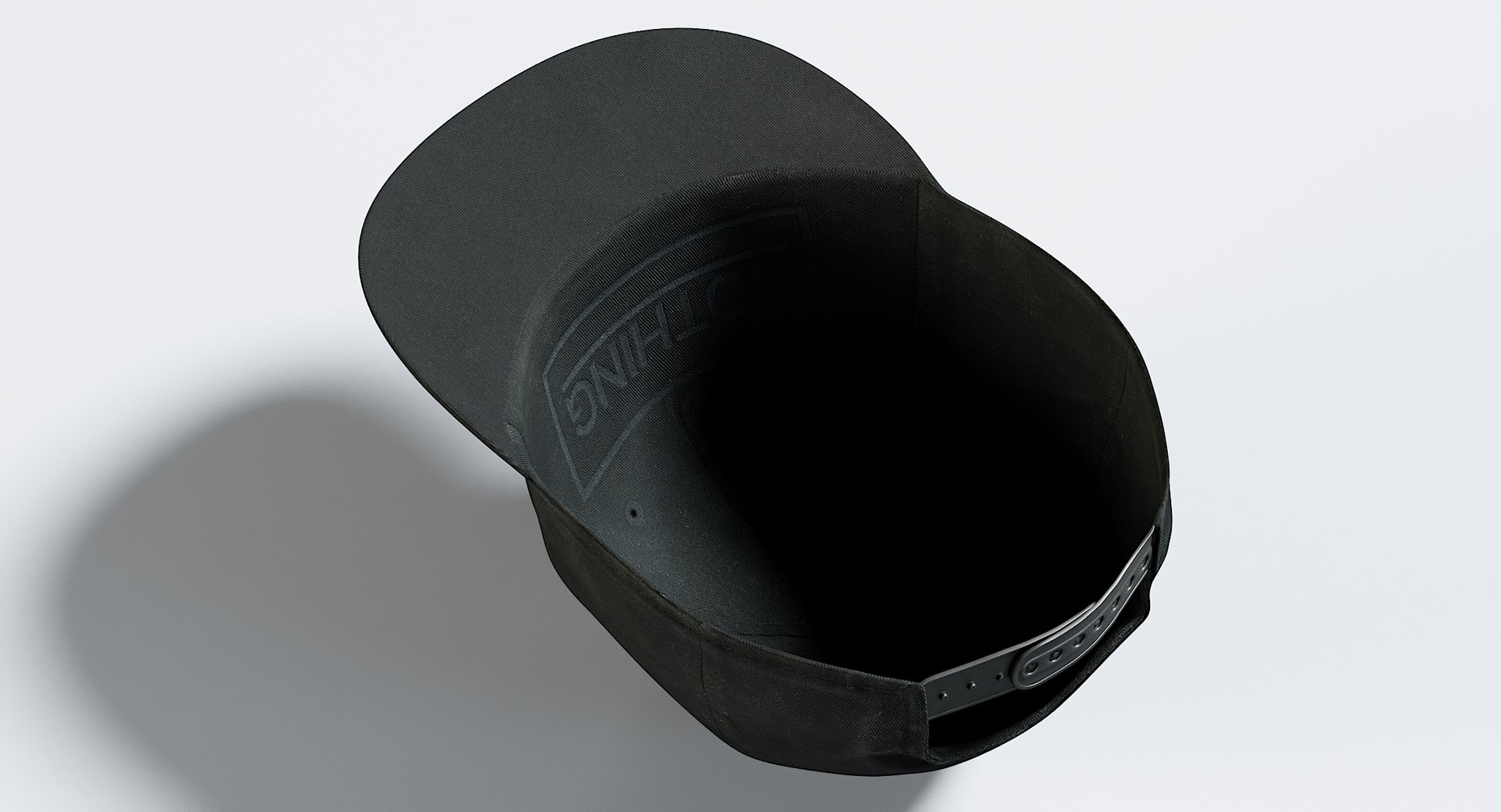 Realistic Black Cap 3D Model - TurboSquid 1461907