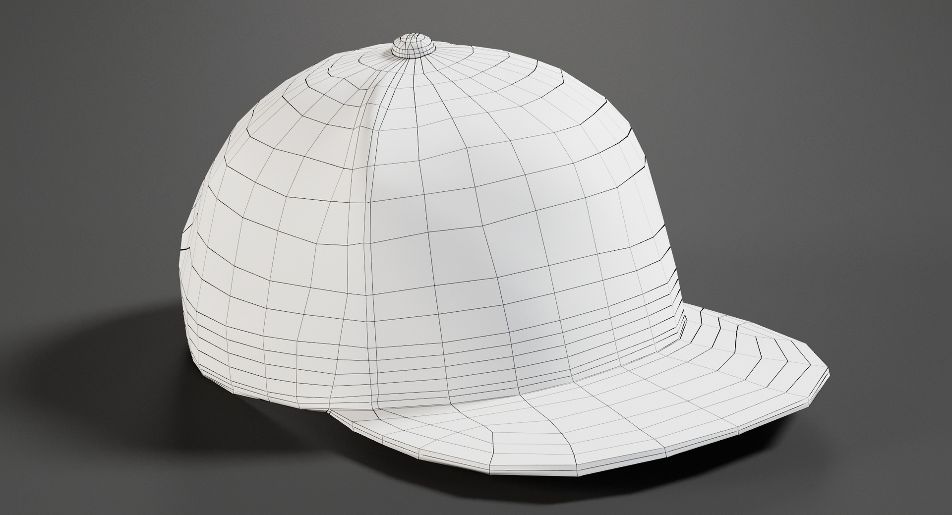 Realistic Black Cap 3D Model - TurboSquid 1461907