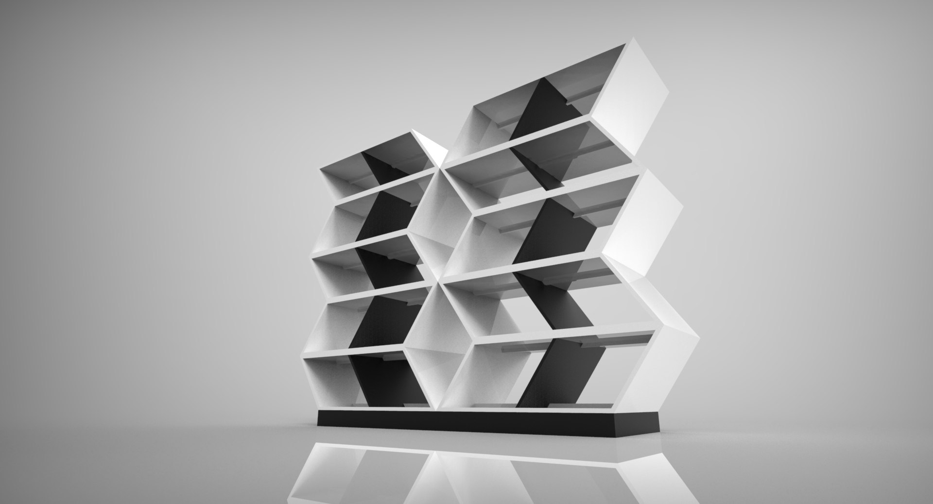 3D Library Puzzle - TurboSquid 1460248