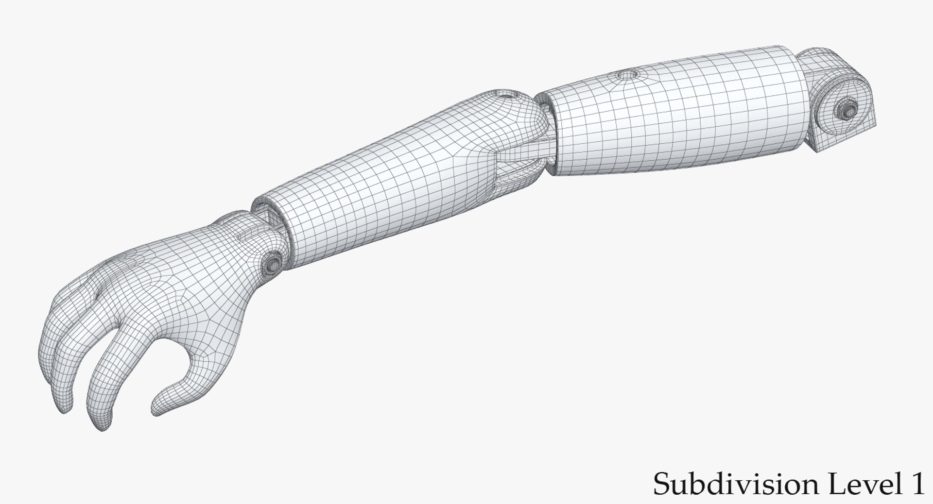 3D Crash Test Dummy Robot Arm - TurboSquid 1422409