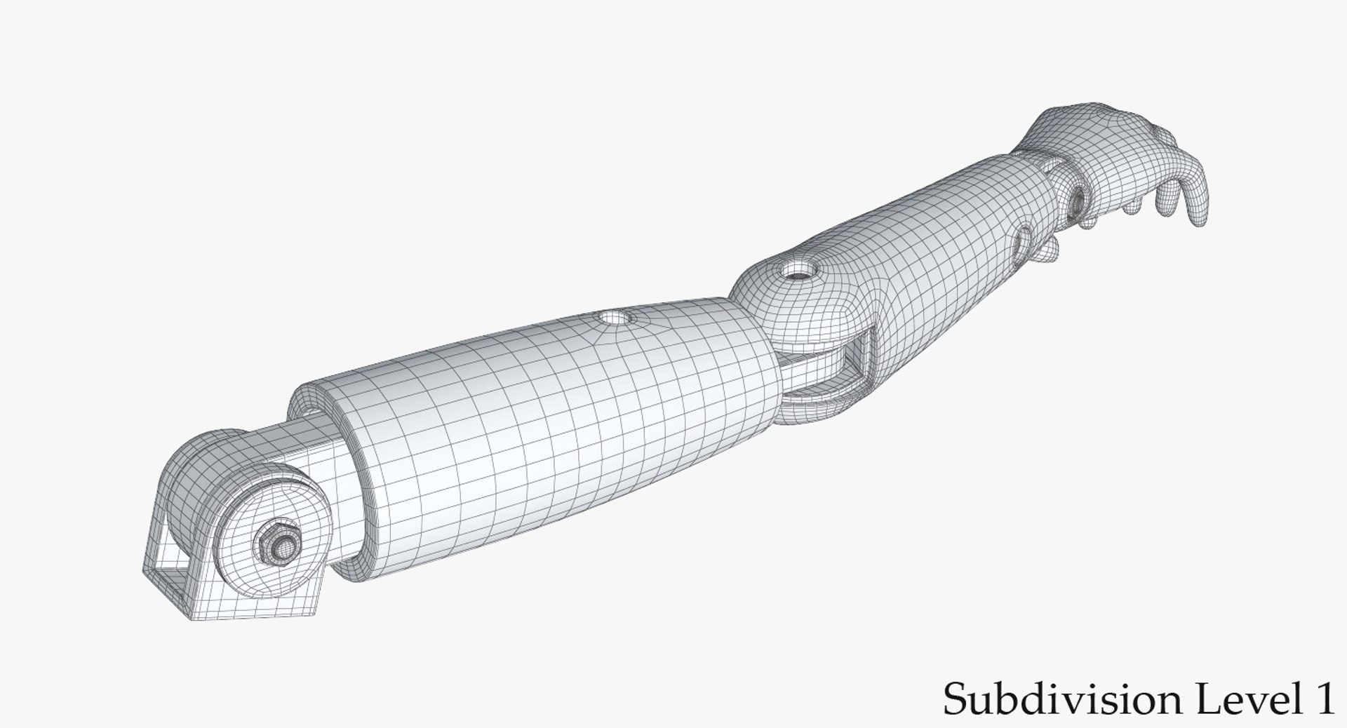 3D Crash Test Dummy Robot Arm - TurboSquid 1422409