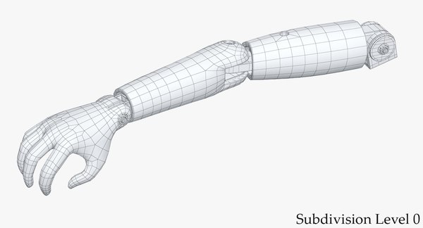 3D crash test dummy robot arm - TurboSquid 1422409