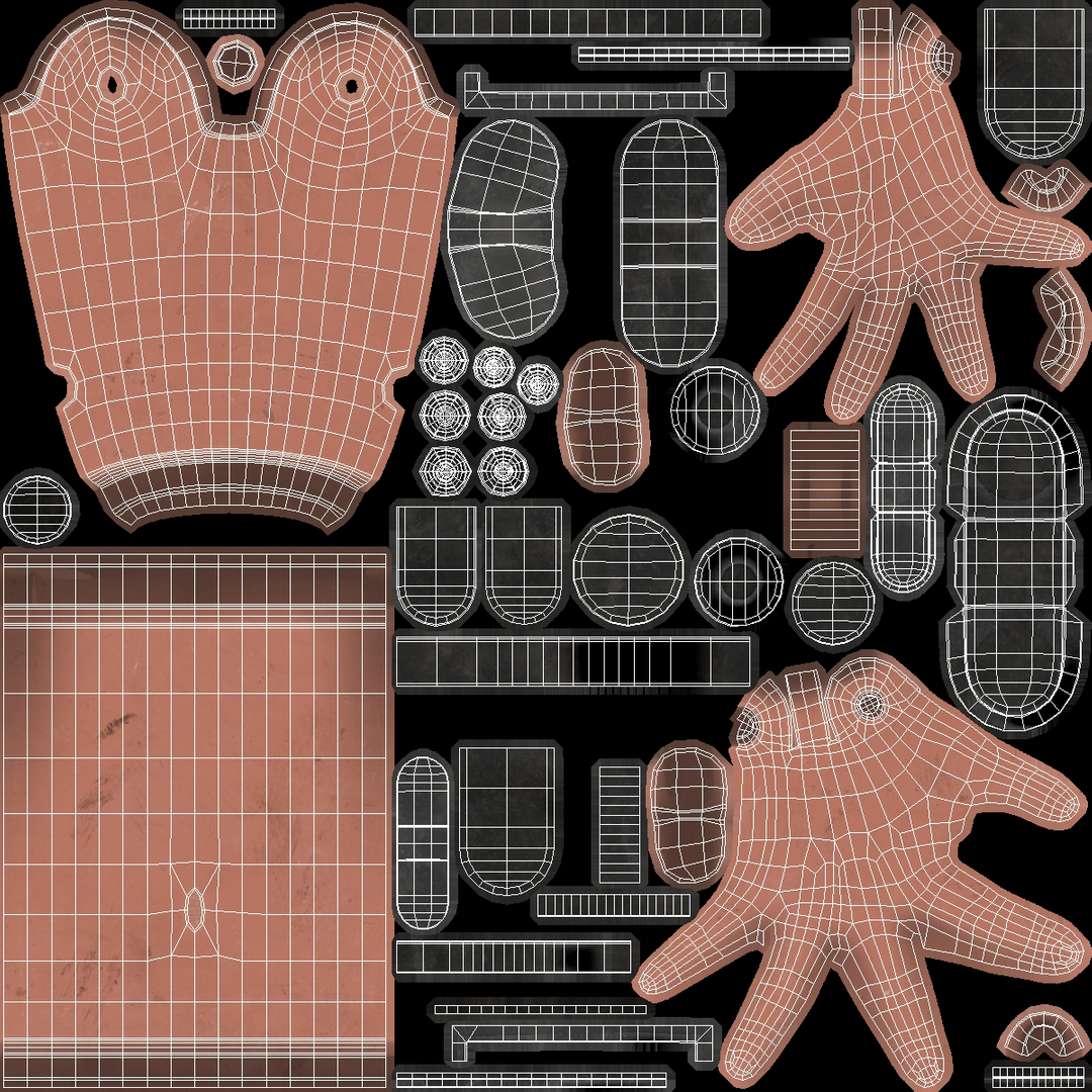 3D модель Crash Test Dummy Robot Arm - TurboSquid 1422409