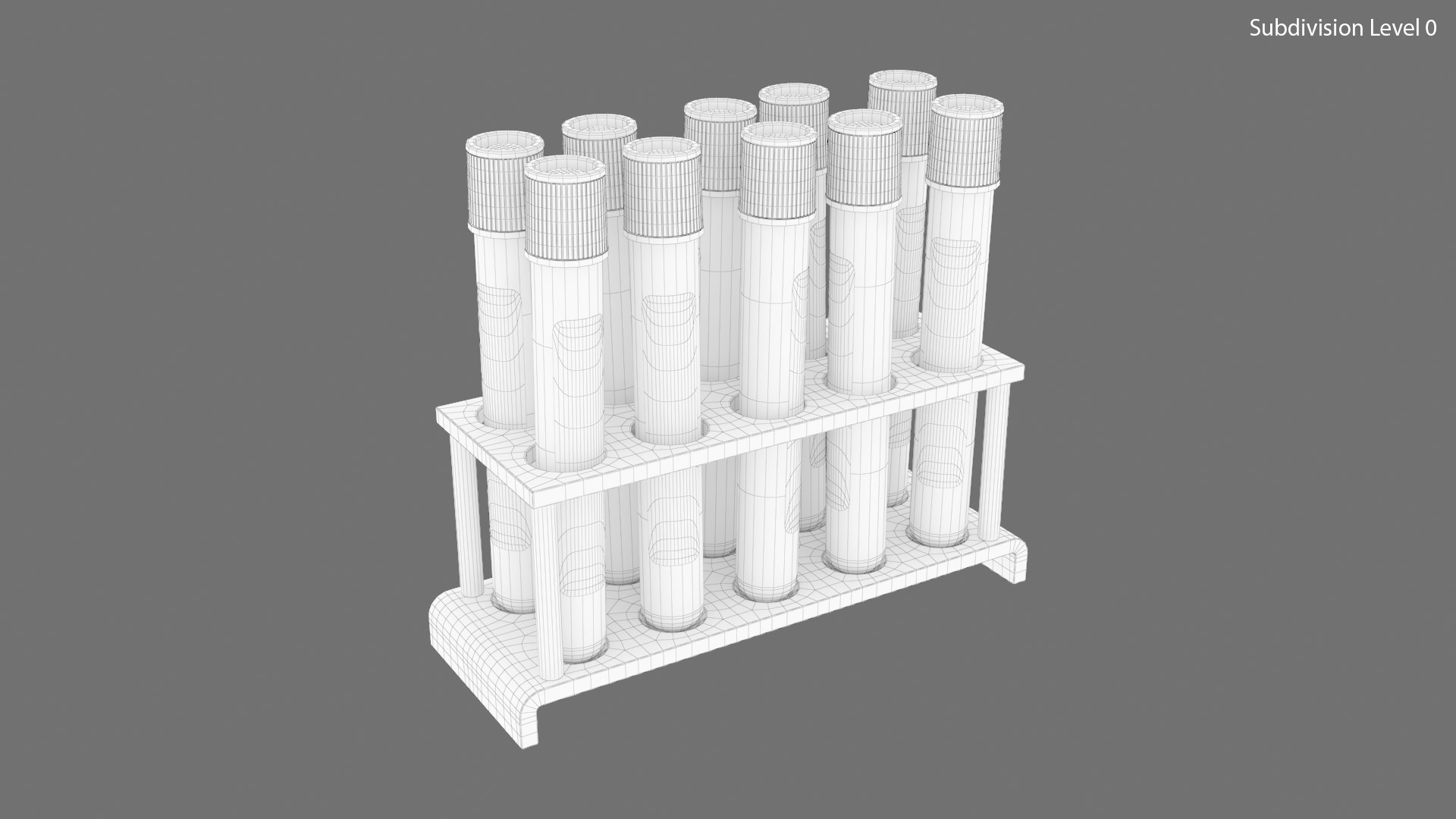 Covid 19 Blood Vial Rack 3D Model - TurboSquid 2125392
