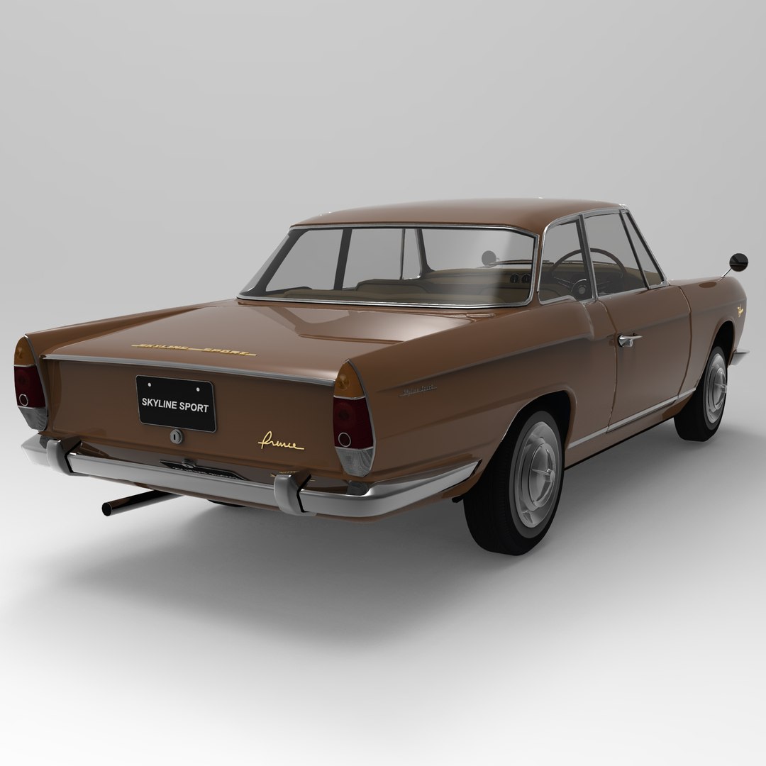 Prince Skyline Sport Blra-3 Model - TurboSquid 1293679