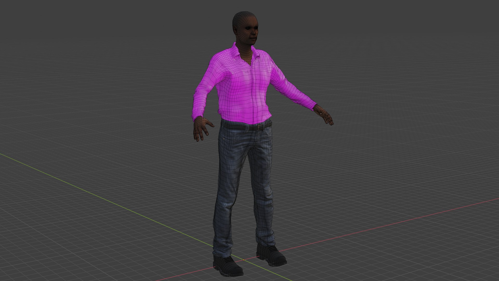 3D Man Unity Unreal - TurboSquid 1828716