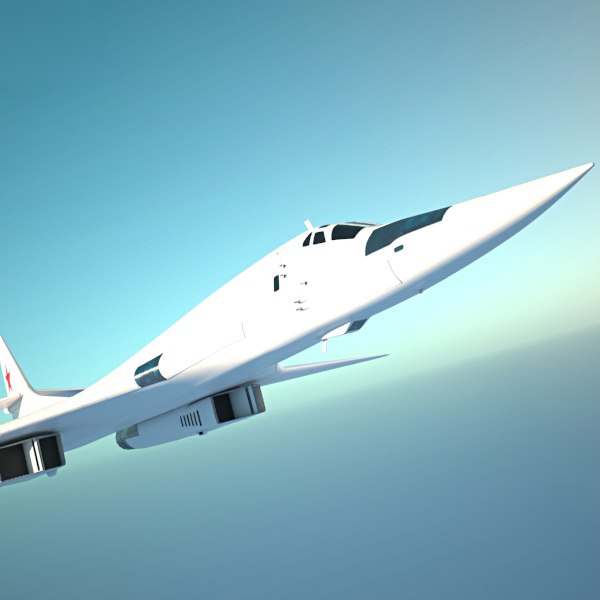3D tupolev tu-160 tu model - TurboSquid 1403530