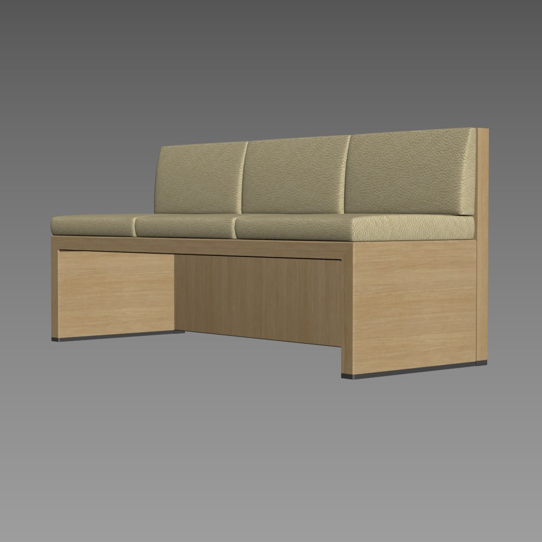 Bank Sofa 3D Model - TurboSquid 1476095