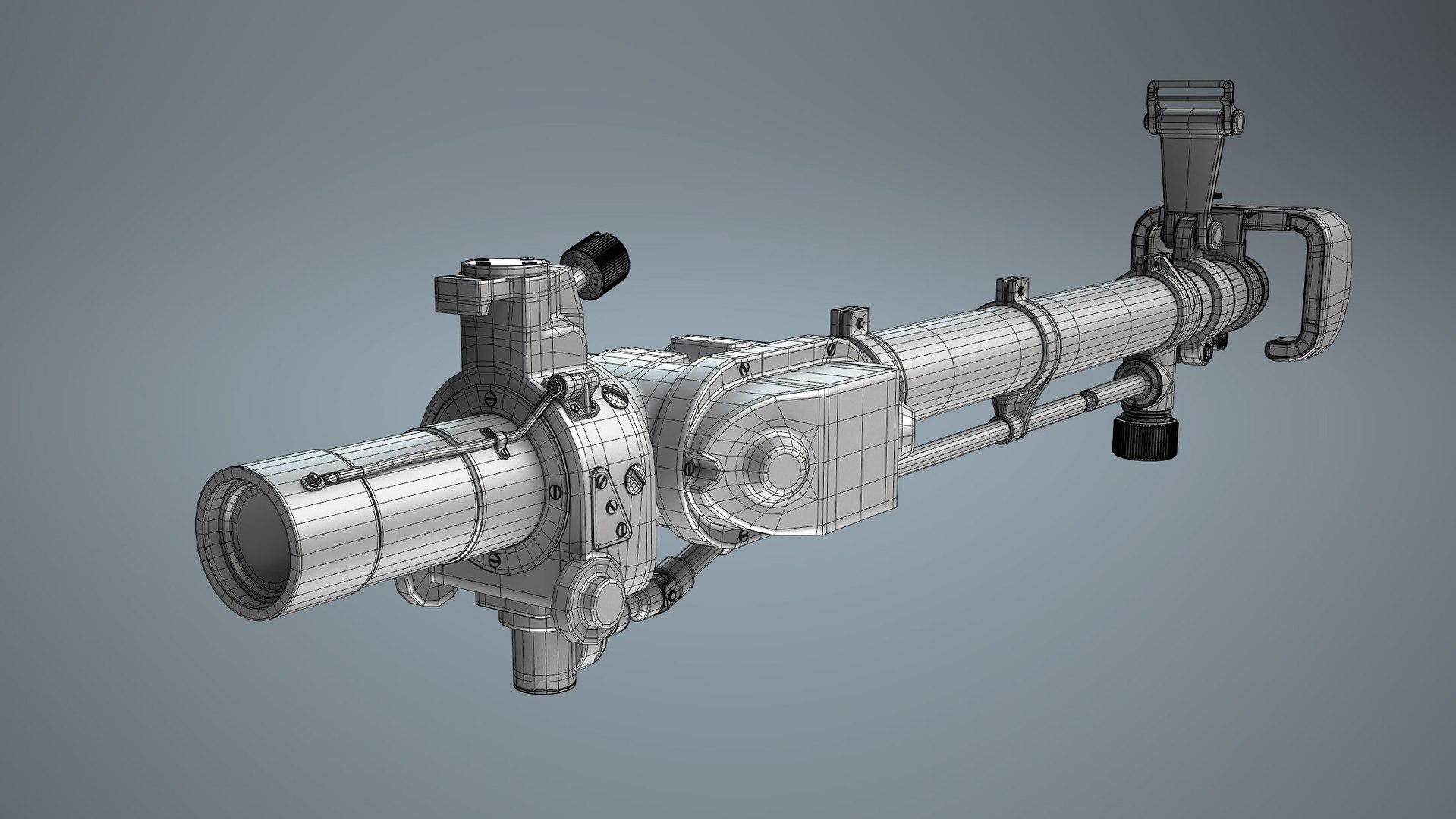 Tank Sight TSh-16 For T-34-85 And T-44 Model - TurboSquid 1804559