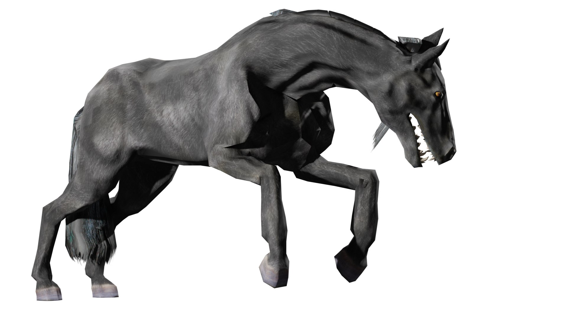 Kelpie Horse Animated 3D model - TurboSquid 1884048