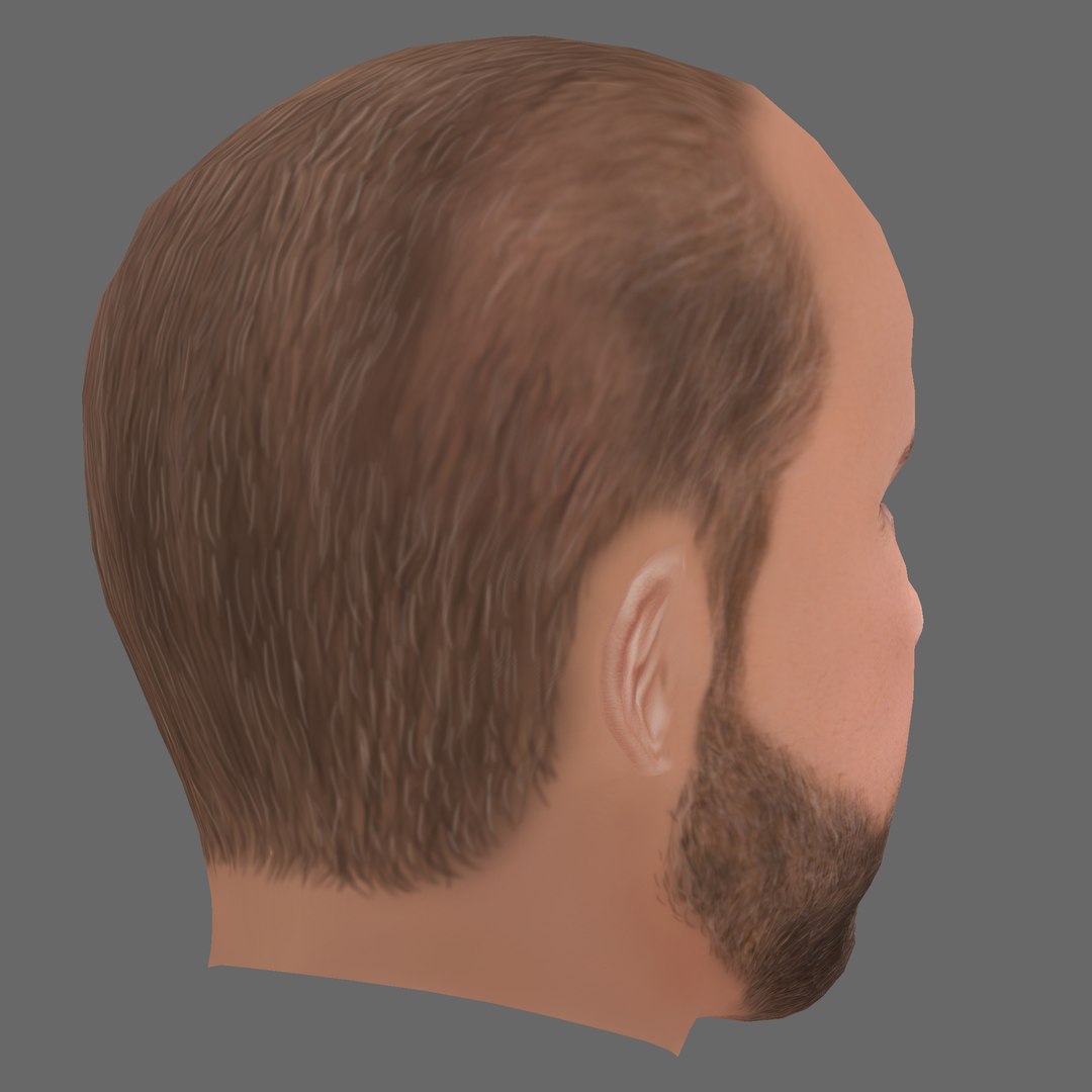 3D Jason Statham Head - Low Poly Head For Game - TurboSquid 2213321