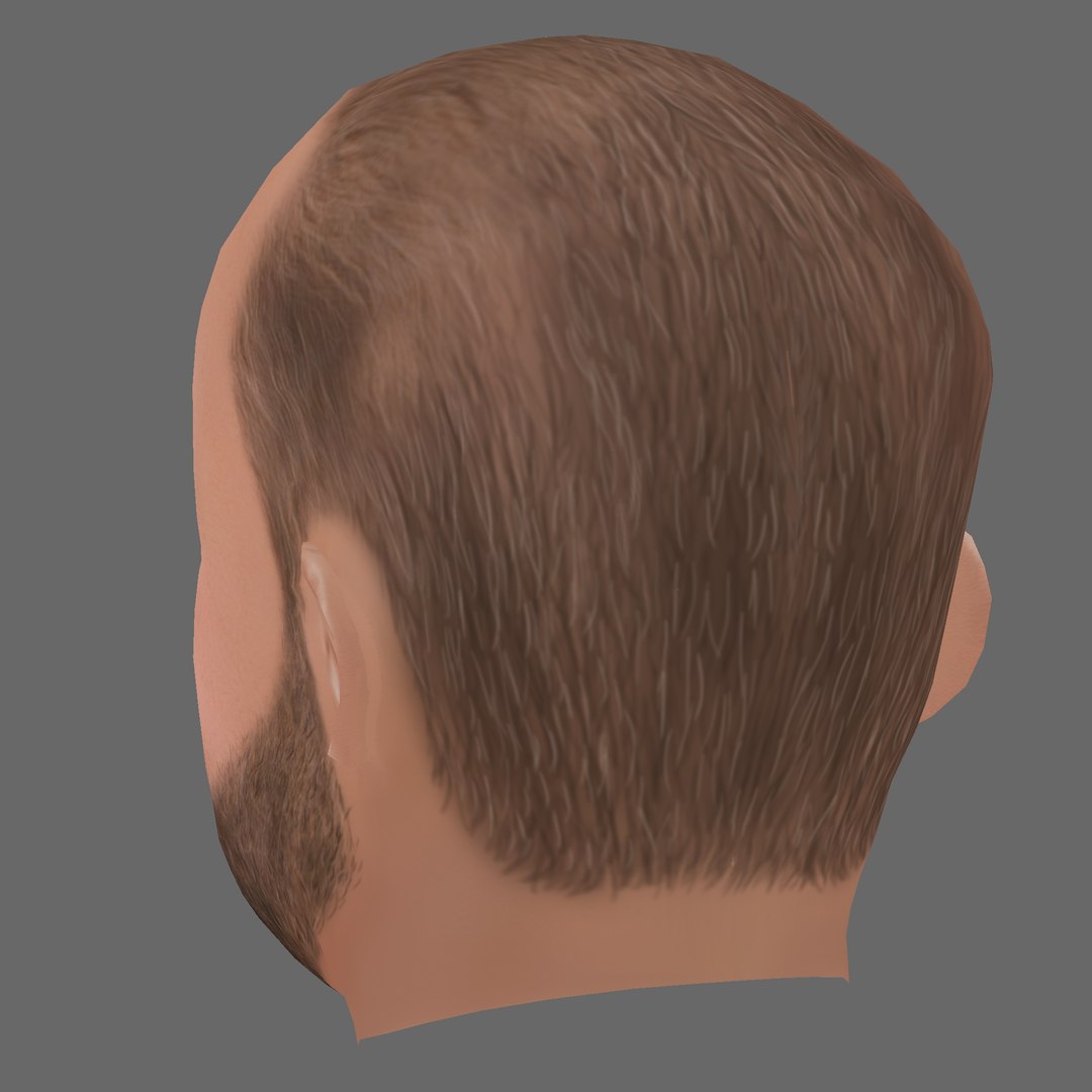 3D Jason Statham Head - Low Poly Head For Game - TurboSquid 2213321