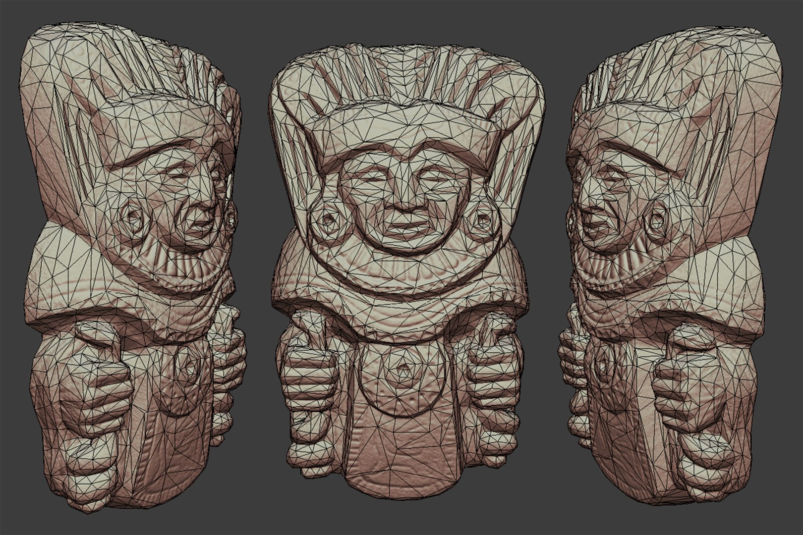 Tribal masks pack 3D model - TurboSquid 1205331