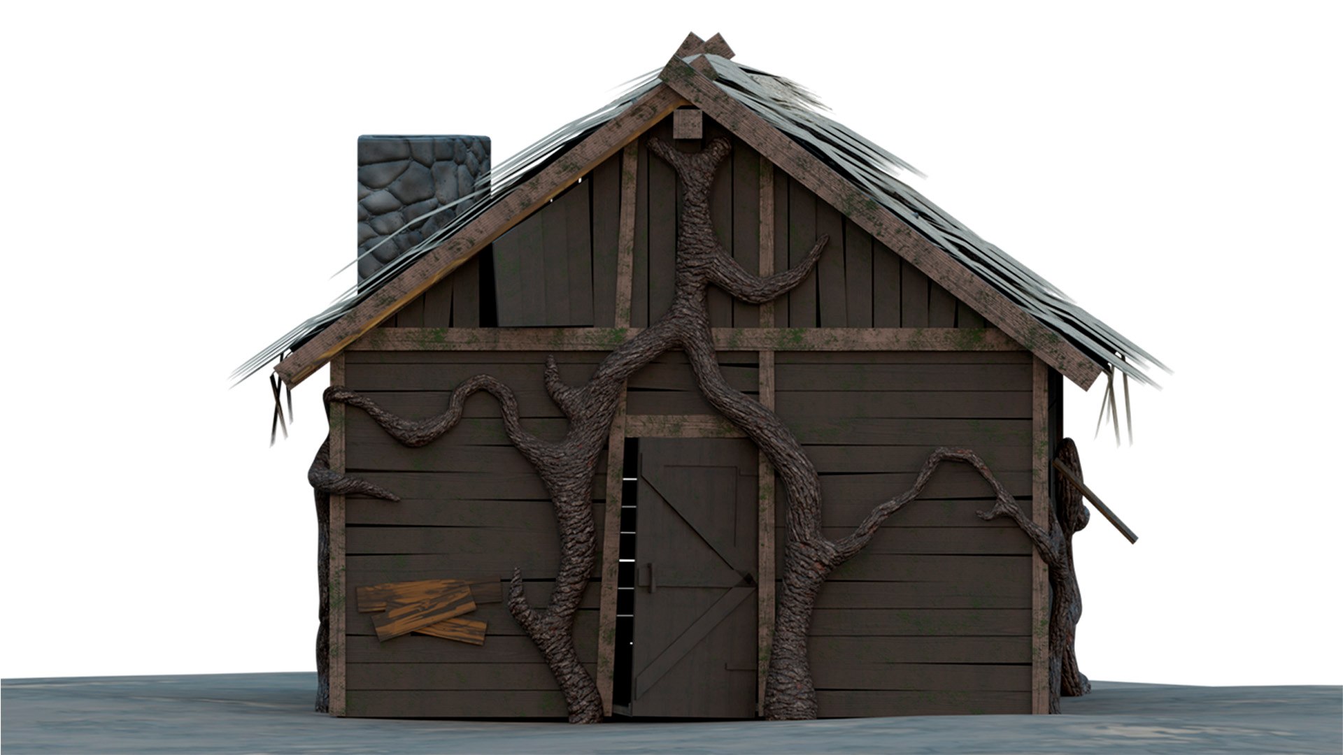 Hut 3D model - TurboSquid 2181821