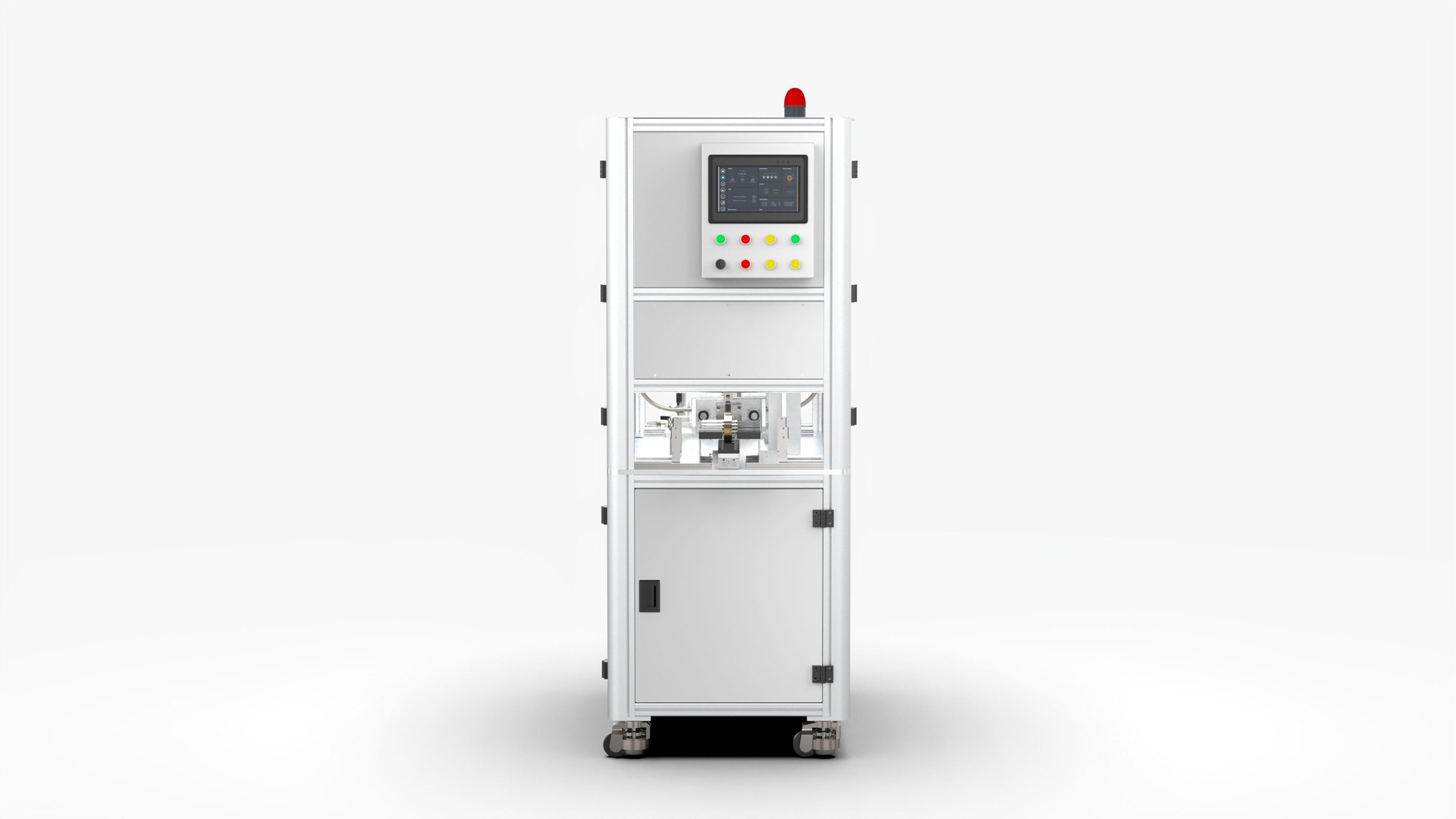 3D Model Automatic Permanent Magnet Rotor Spring Assembly Machine ...