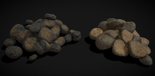 modelo 3d Dos cacas de caballo - TurboSquid 2177195