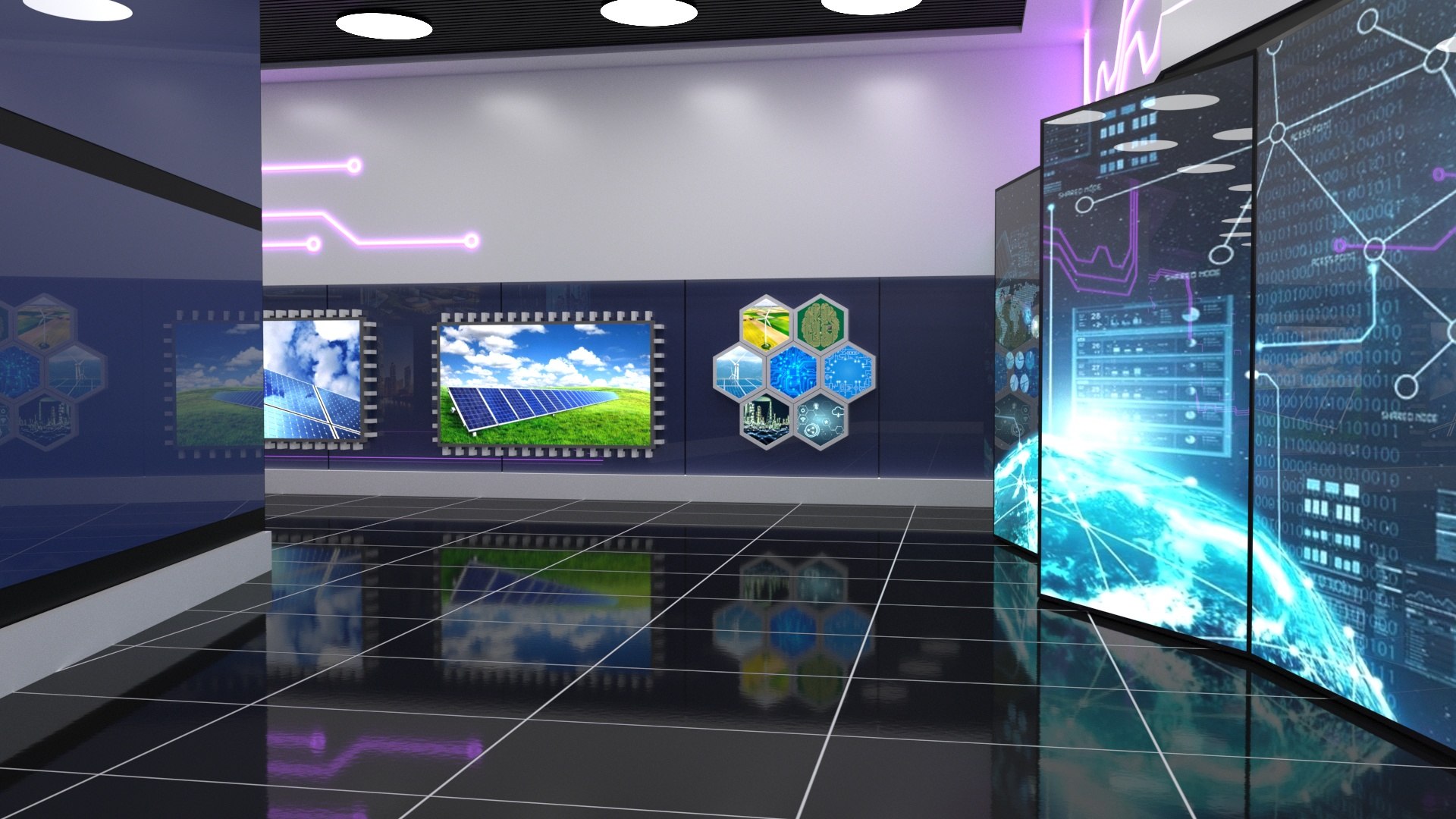 3D Enterprise Showroom Model - TurboSquid 1992650