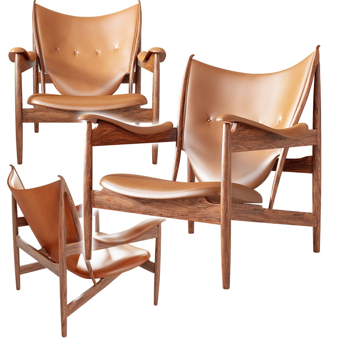 3D Finn Juhl - Chieftains Chair - TurboSquid 1981274