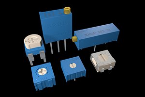 Potentiometer 3D Models for Download | TurboSquid