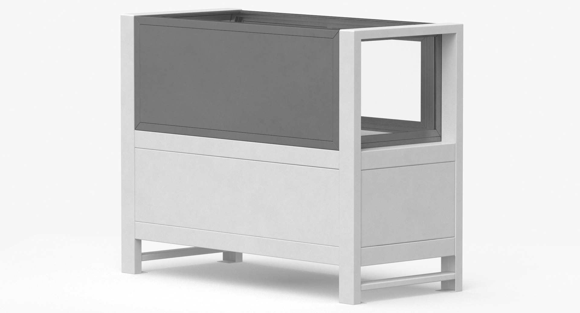 Glass Top Display Counter 02 3D Model - TurboSquid 1972746