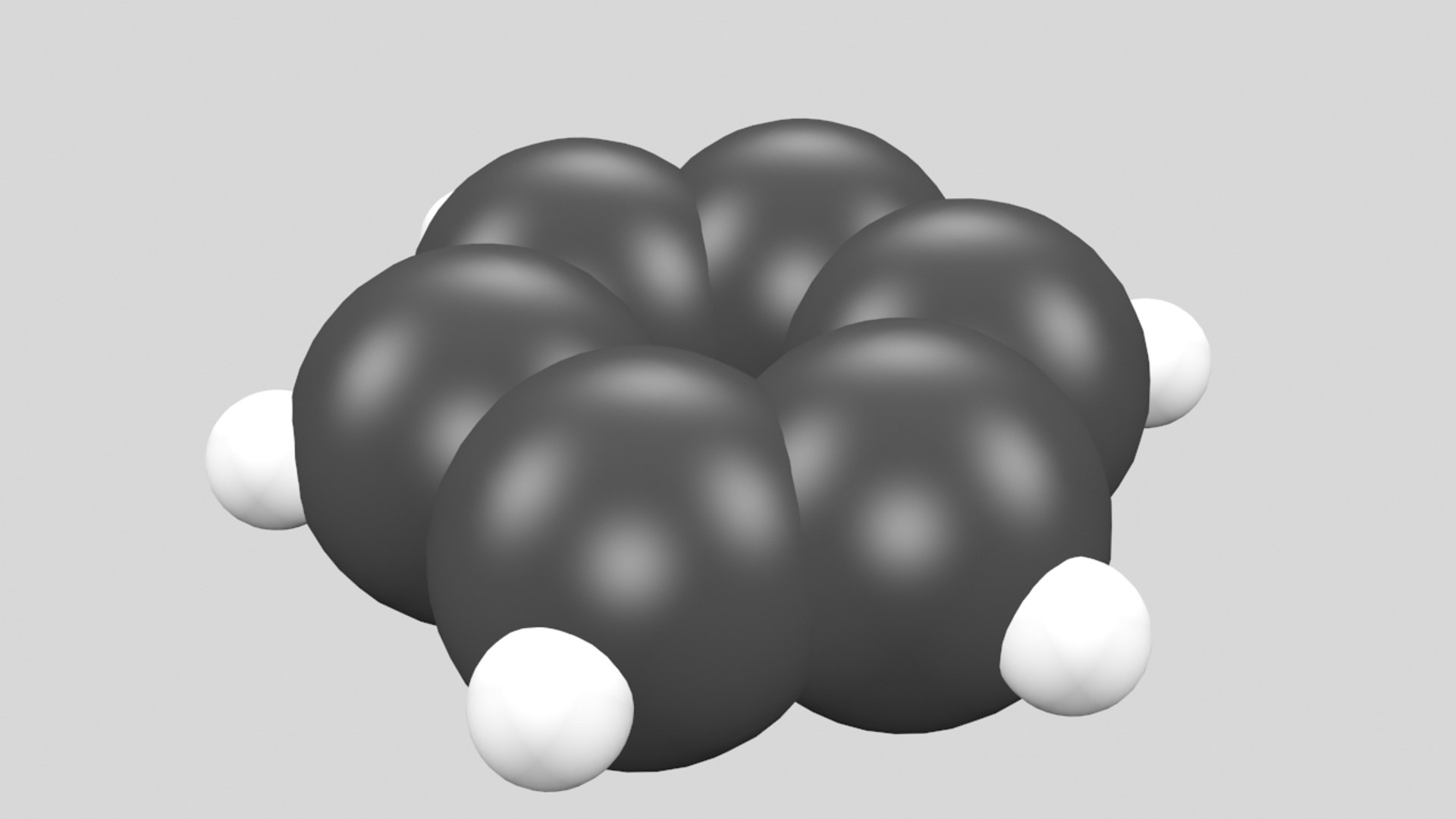 Benzene Chemical 3d Model