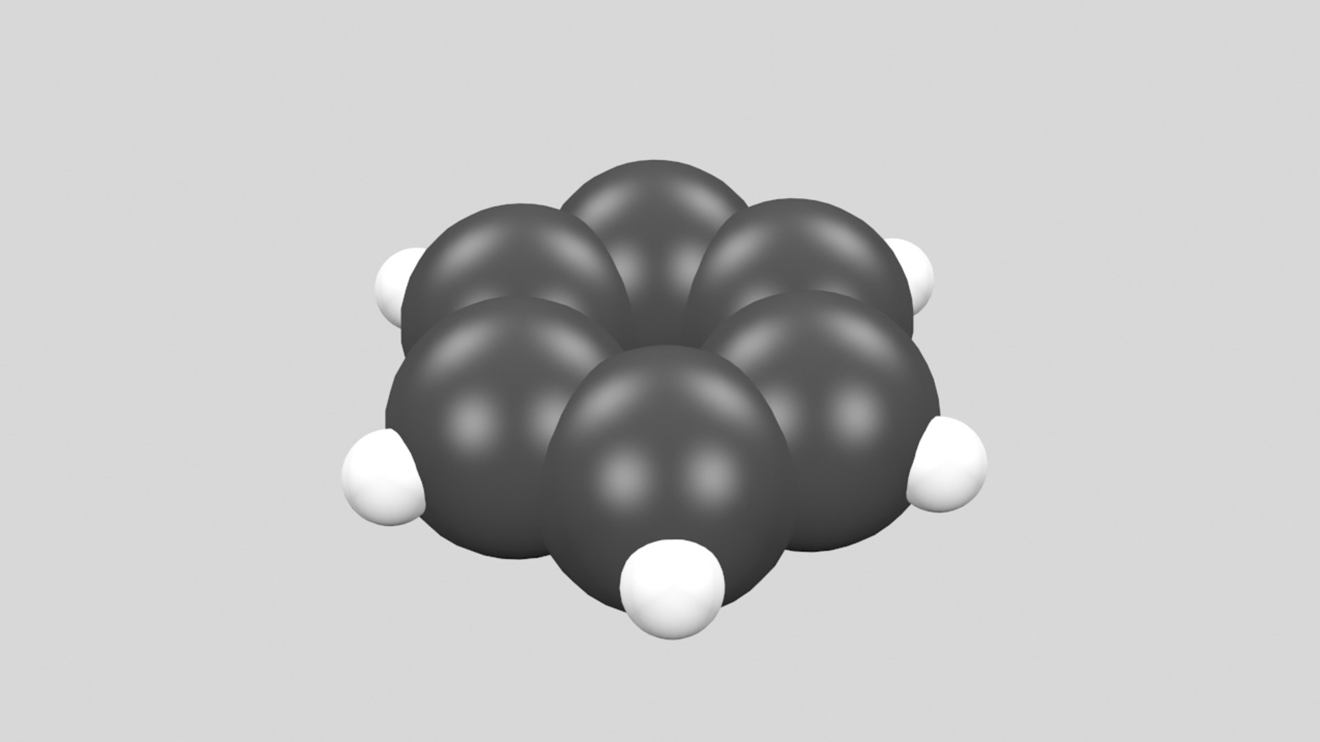 Benzene Chemical 3d Model