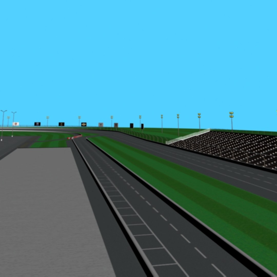 Oval Race Track Max