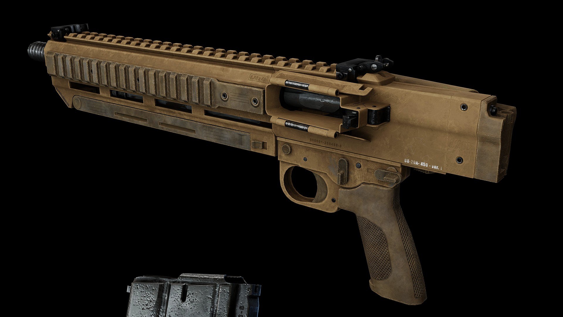 Modern FG42 3D Model - TurboSquid 1716842