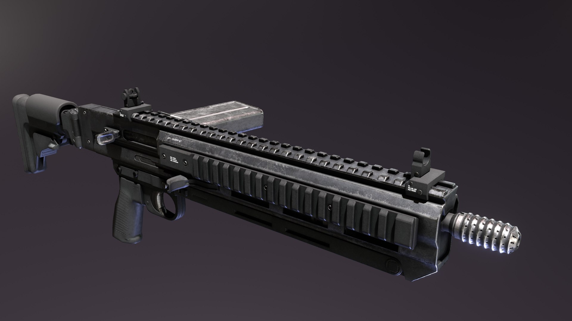 Modern FG42 3D Model - TurboSquid 1716842