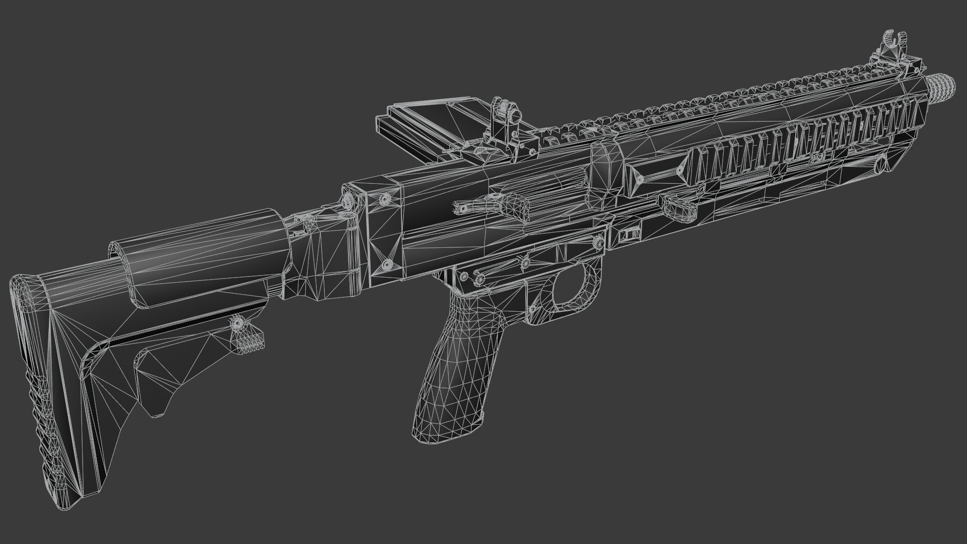 Modern FG42 3D Model - TurboSquid 1716842