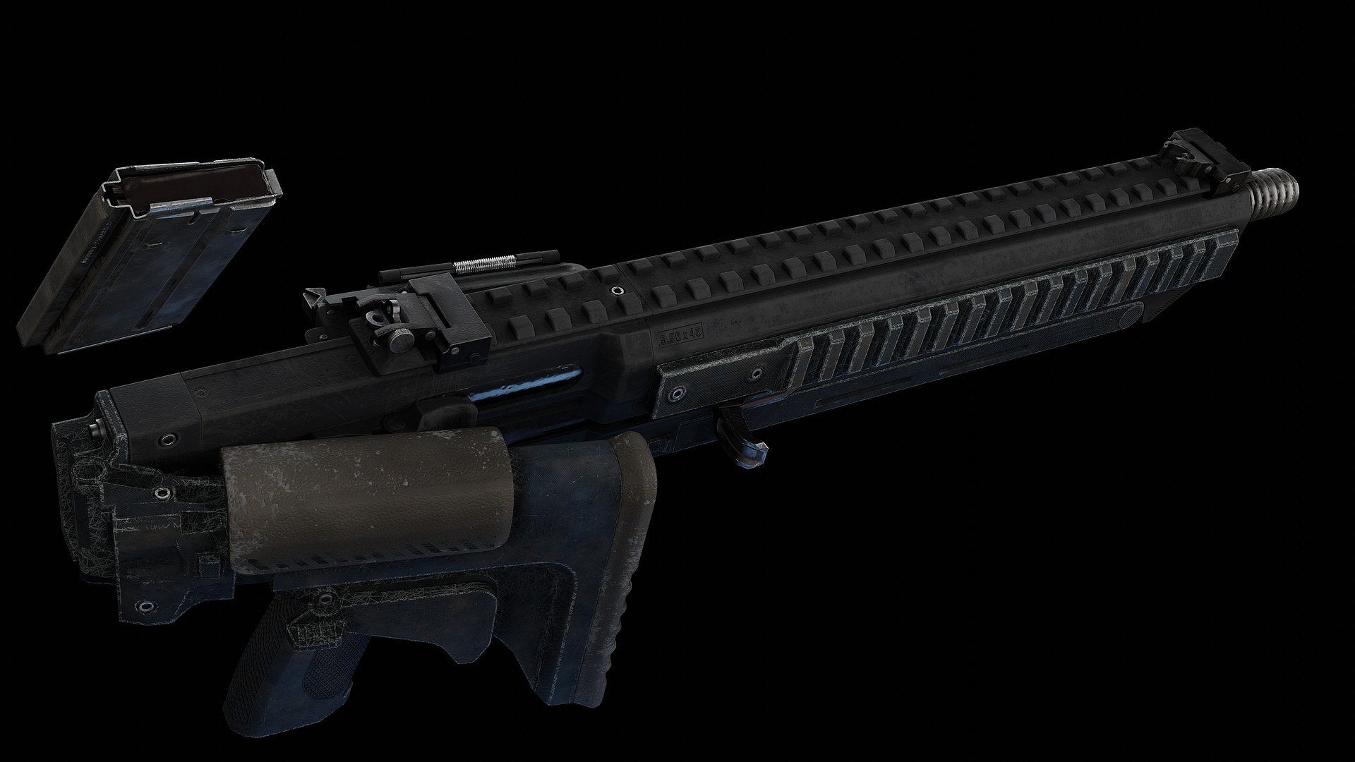 Modern FG42 3D Model - TurboSquid 1716842