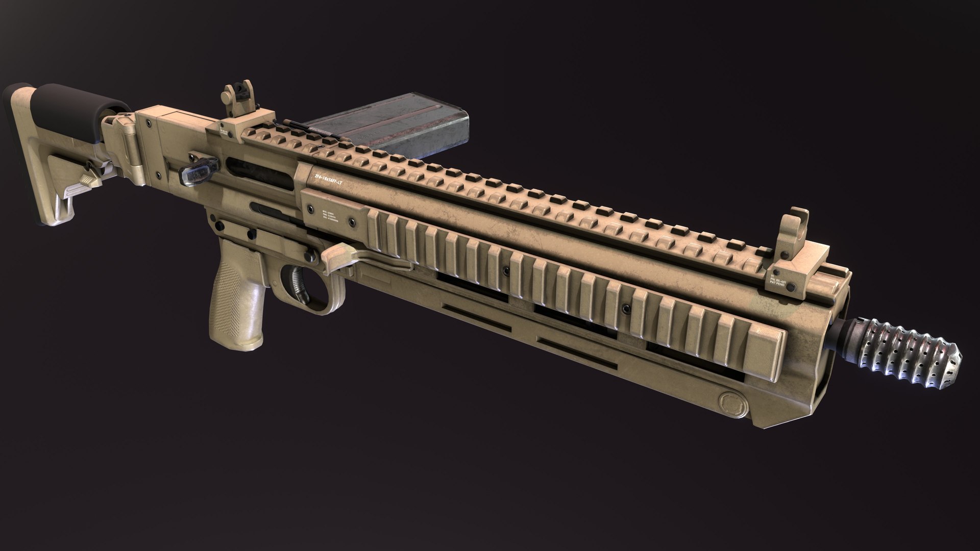 Modern FG42 3D Model - TurboSquid 1716842