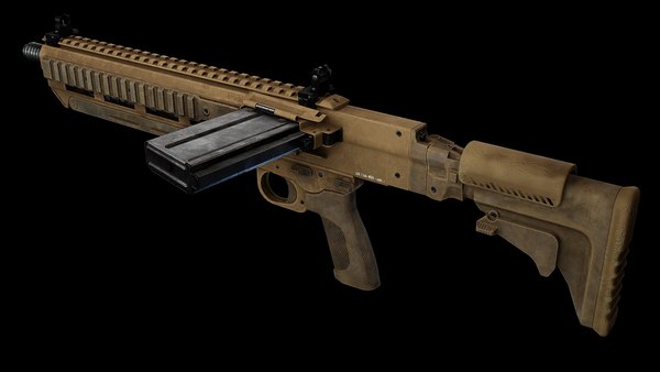 Modern FG42 3D model - TurboSquid 1716842
