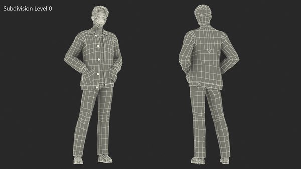 modelo 3d Hombre chino - TurboSquid 1868497