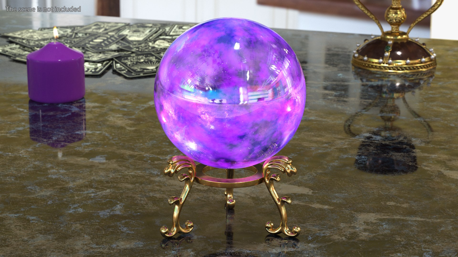 3D Mystic Crystal Ball model - TurboSquid 2021477