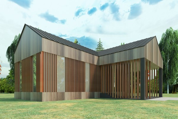 3D модель Коттедж 2 - TurboSquid 1334749