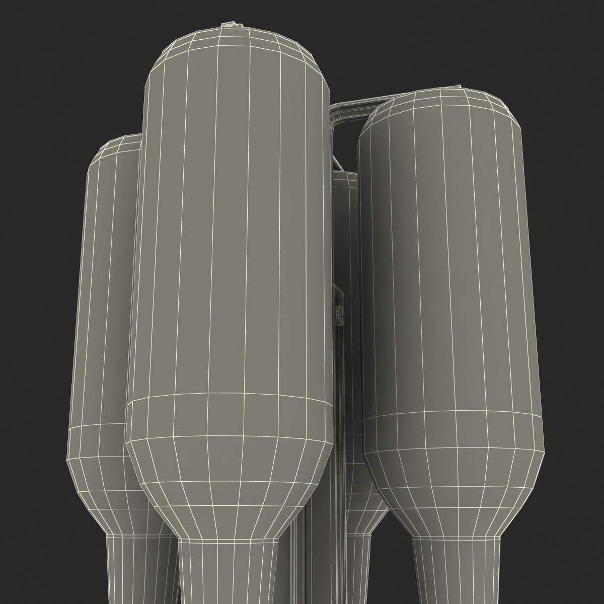 rotating bar butler 3d model