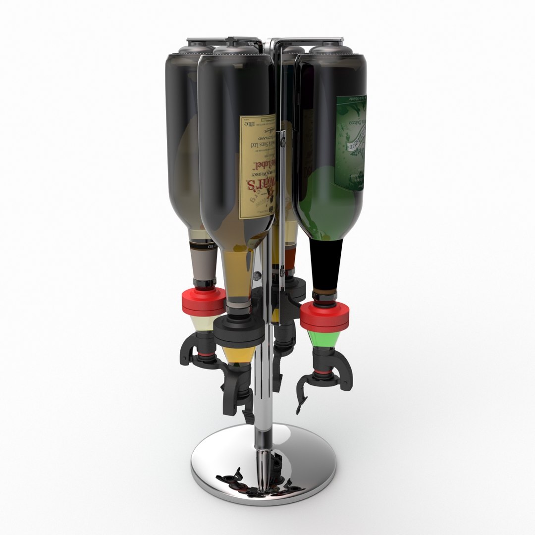Rotating Bar Butler 3d Model