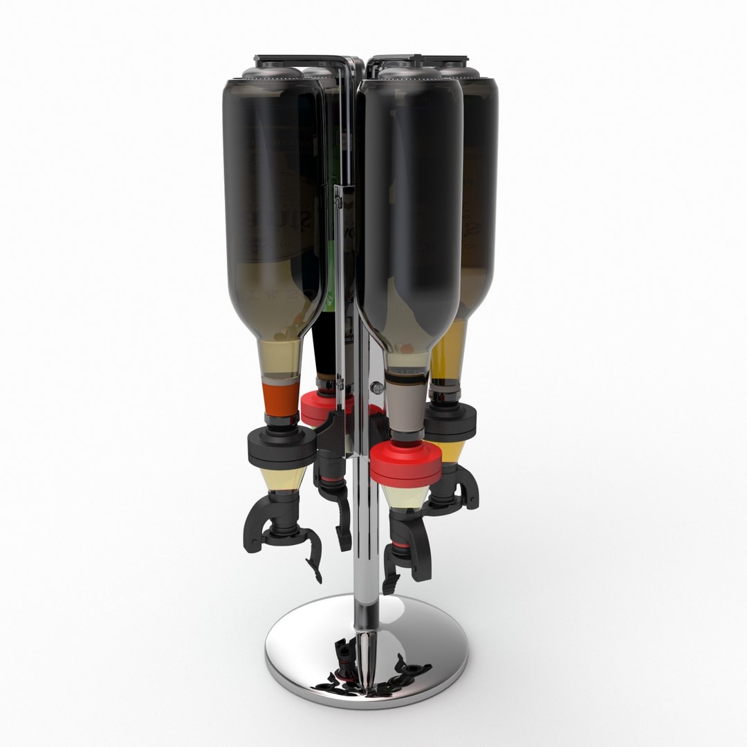 Rotating Bar Butler 3d Model