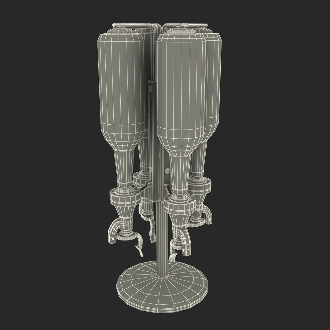 Rotating Bar Butler 3d Model