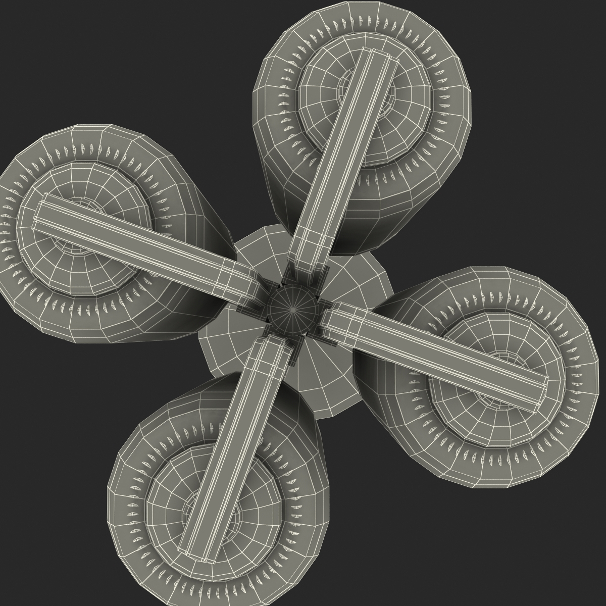 rotating bar butler 3d model