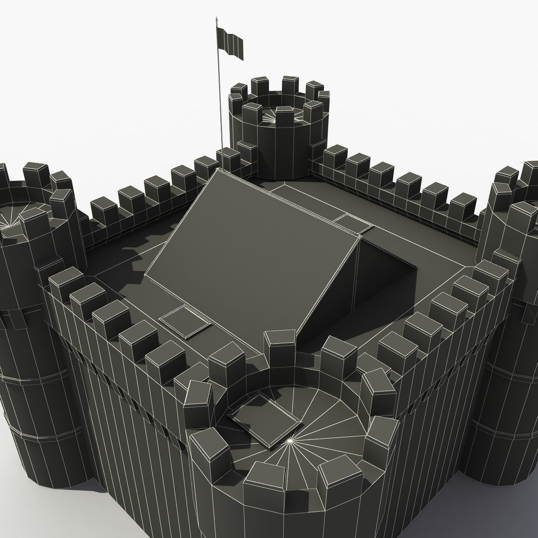 3ds Max Castle Medieval