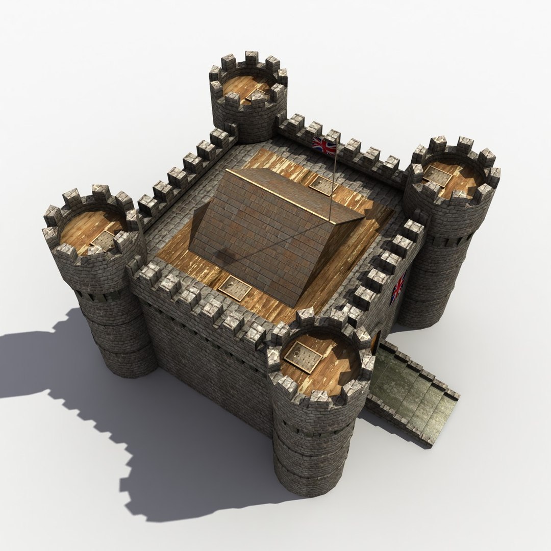 3ds Max Castle Medieval